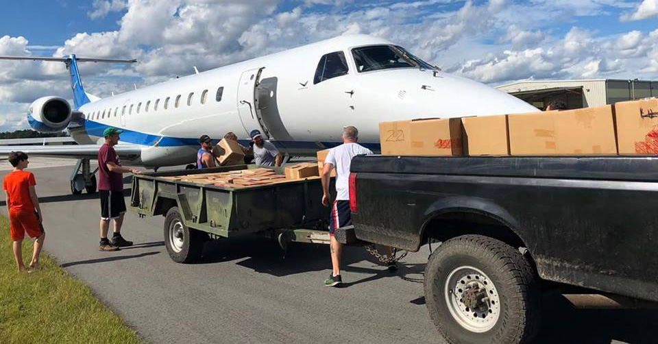 Thousands Volunteer With Operation Airdrop to Help Following Hurricane ...